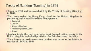 The opium wars | PPTX