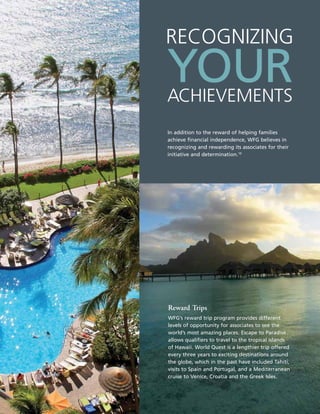 Why pursue a WFG business? | PDF | Financial Industry | Industries