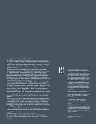 Why pursue a WFG business? | PDF | Financial Industry | Industries