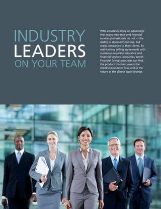 Why pursue a WFG business? | PDF | Financial Industry | Industries