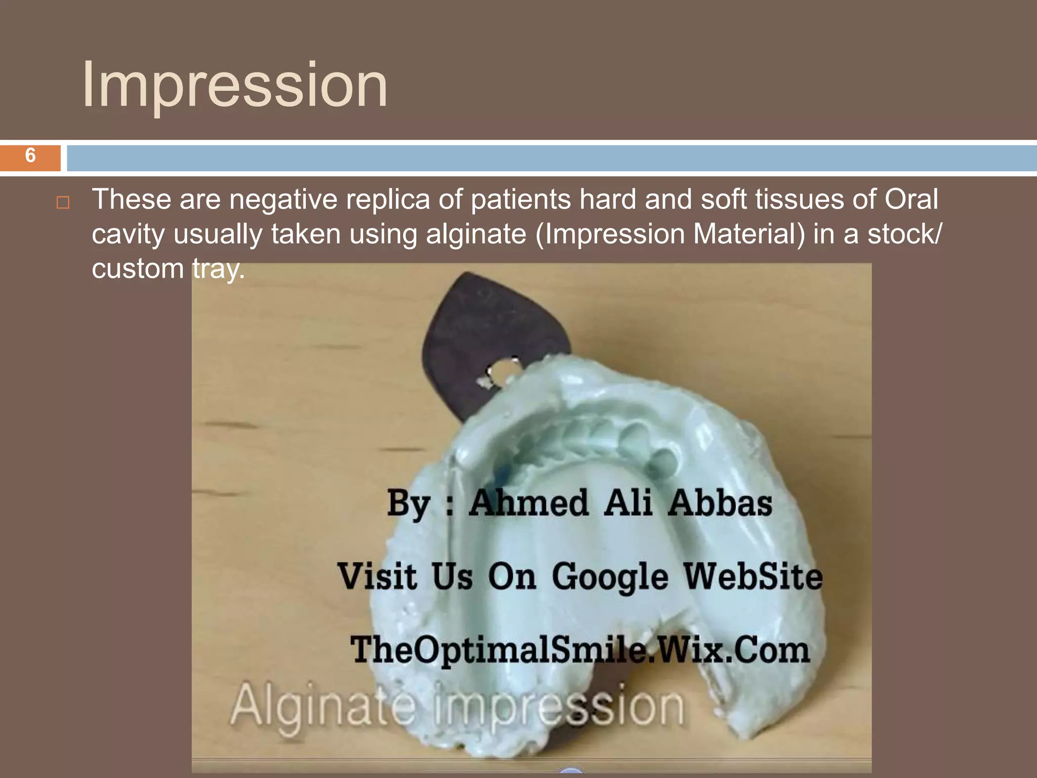 Acrylic type temporary Removable Partial Denture Steps | PPTX