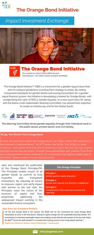 The Oragne Bond Initiative - IIX Global.pdf