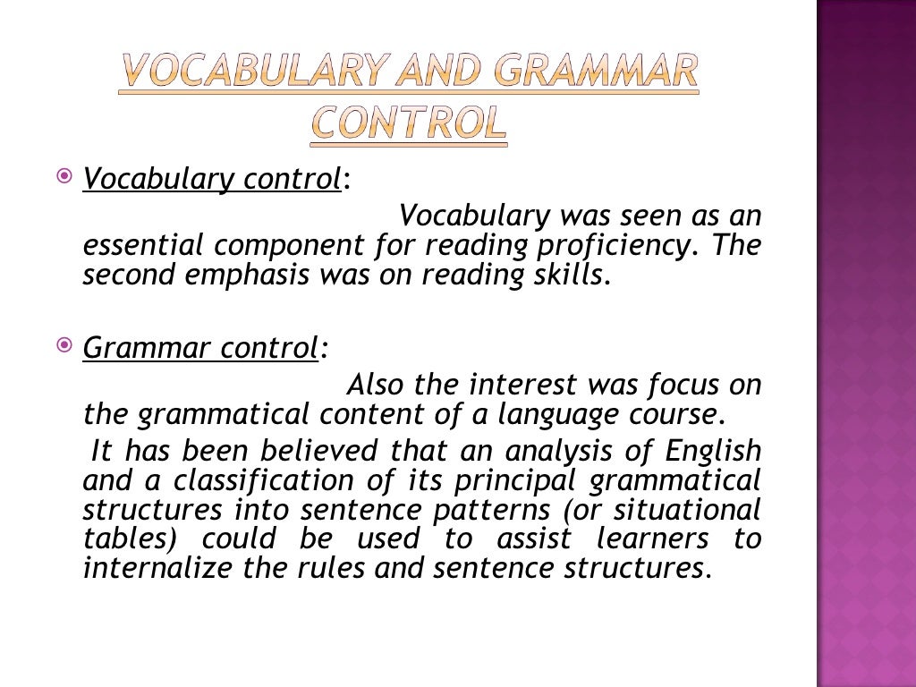 The Oral Approach And Situational Language Teaching the-oral-approach-and-situational-language-teaching