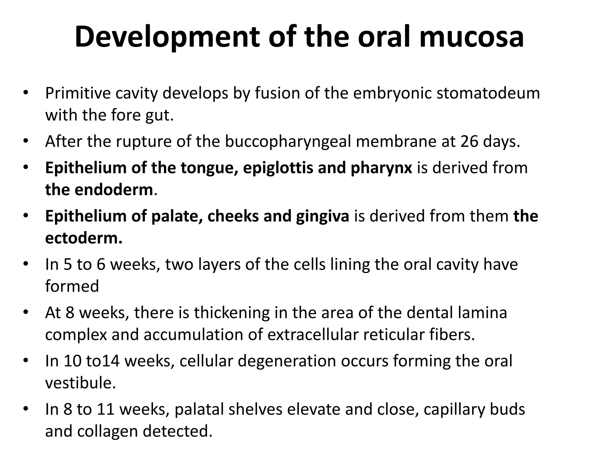 The oral mucosa | PPTX