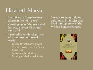 The ordeal of elizabeth marsh | PPTX