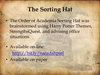 The Order of Academia Slides | PPTX