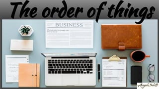 The order of things | PDF
