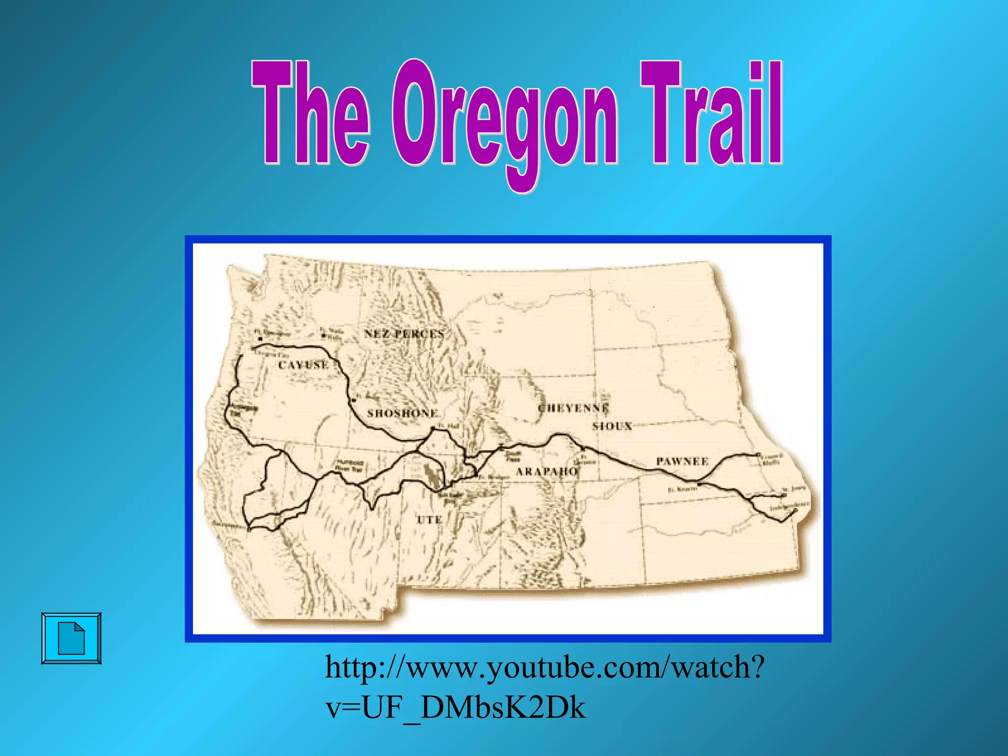 The oregon trail | PPT | Western | Genres