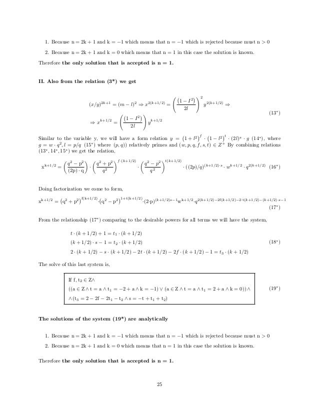 Proof of Fermat's Last Theorem (Using 6 Methods) | PDF