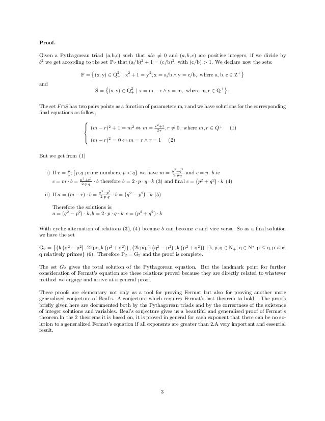 Proof of Fermat's Last Theorem (Using 6 Methods) | PDF