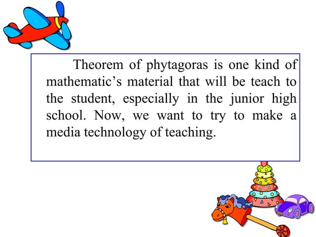 Theorem of phytagoras | PPT