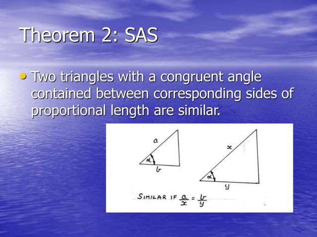 Theorem on similarity | PPT