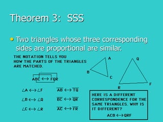Theorem on similarity | PPT