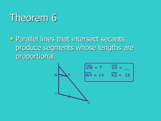 Theorem on similarity | PPT
