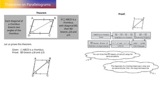 Theorems on + Parallelograms (1).pptx