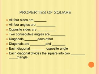 theorems on square.pptx | Physics | Science