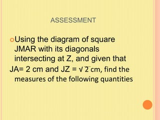 theorems on square.pptx | Physics | Science