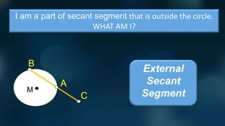 theorems on tangents, Secants and segments of a circles 1.pptx