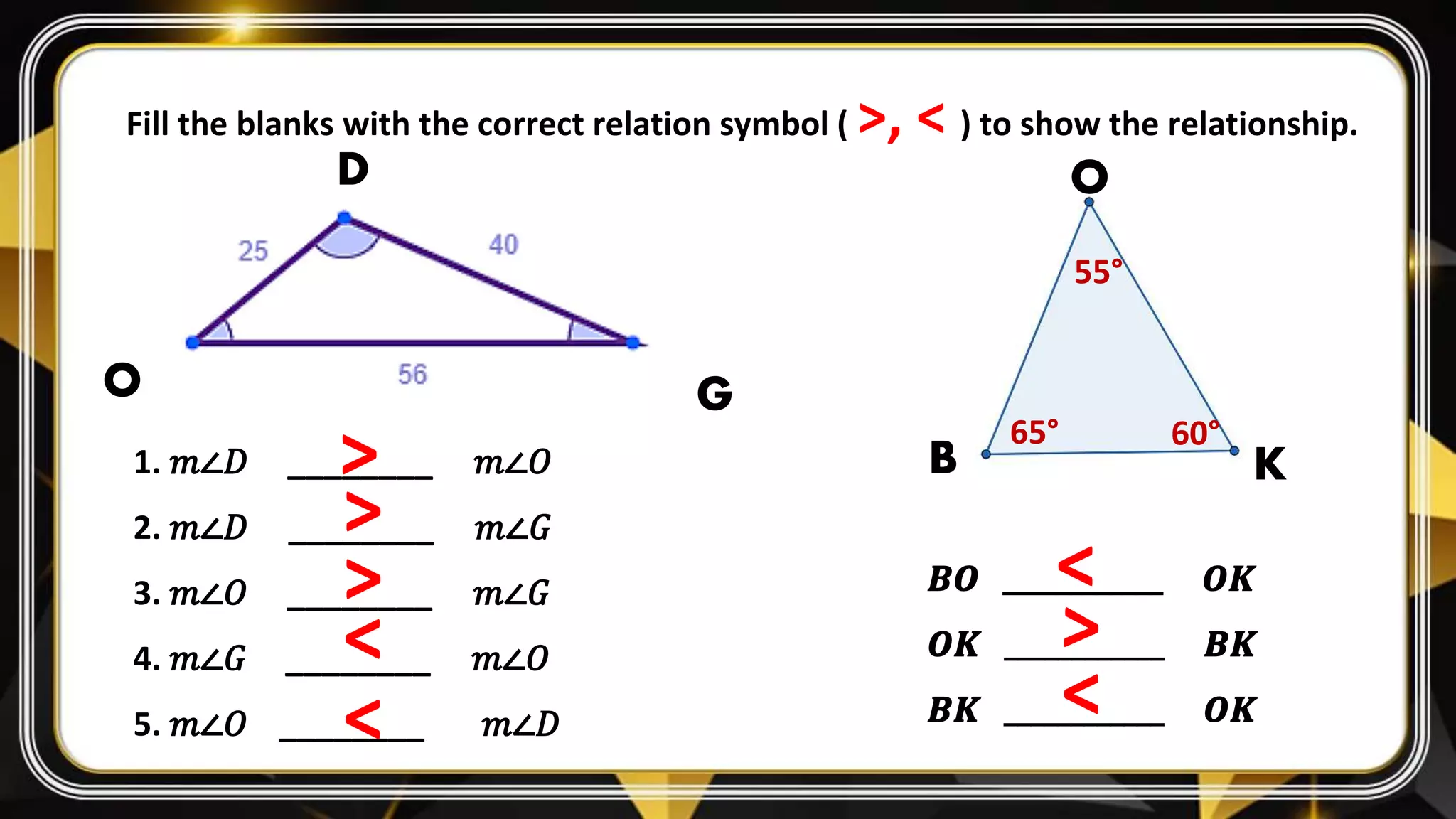 THEOREMS ON TRIANGLE INEQUALITIES IN ONE TRIANGLE (COT2) - free.pptx