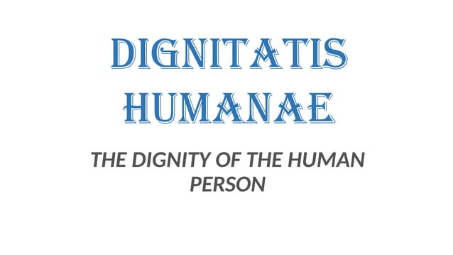 THEO REPORT 5 DIGNITATIS HUMANAE THEO.pptx