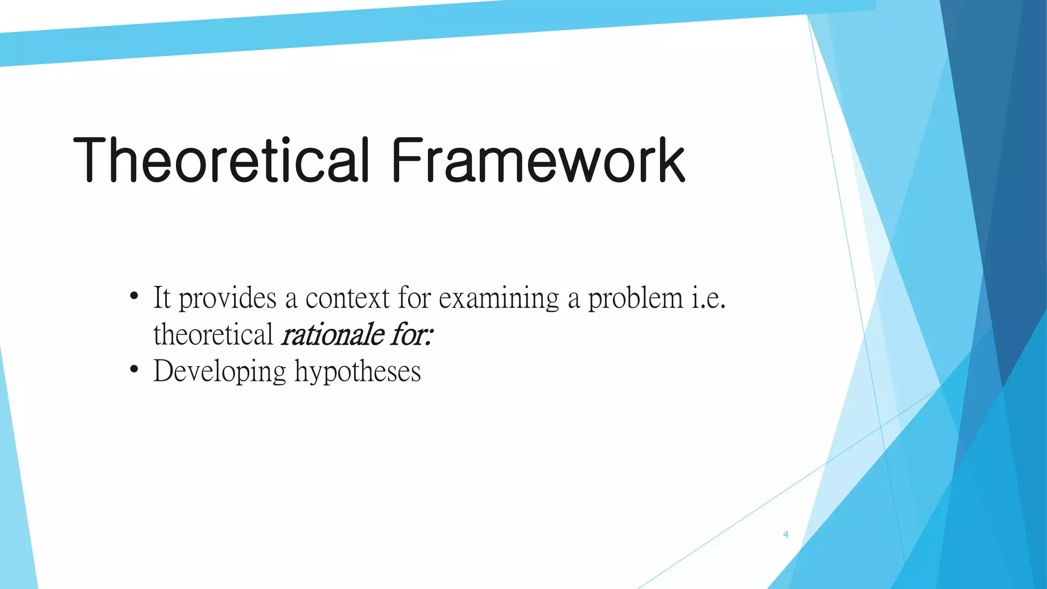 Theoretical and conceptual framework | PPTX