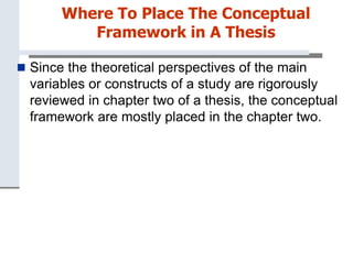 THEORETICALANDCONCEPTUALFRAMEWORKS.ppt | Physics | Science