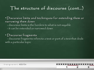 Theoretical and methodological aspects of focauldian critical discourse ...