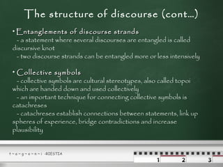 Theoretical and methodological aspects of focauldian critical discourse ...
