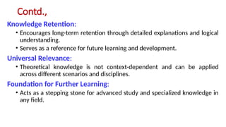 Theoretical and Practical Knowledge.pptx