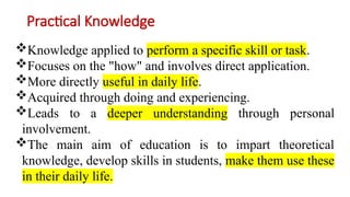 Theoretical and Practical Knowledge.pptx