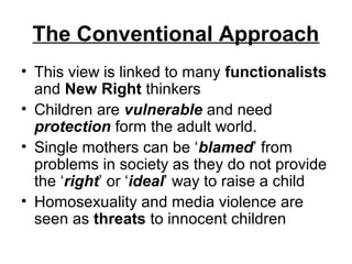 Theoretical approaches to childhood | PPT