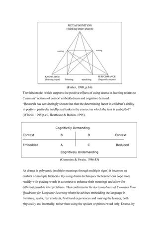 English in Action: Teaching English through Drama to SEN Students | PDF