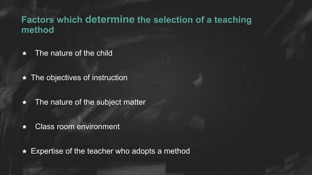 METHODS OF TEACHING: LECTURE METHOD AND STORY TELLING METHOD | PPTX