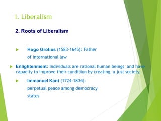 Theoretical foundations of global governance | PPT