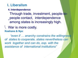 Theoretical foundations of global governance | PPT