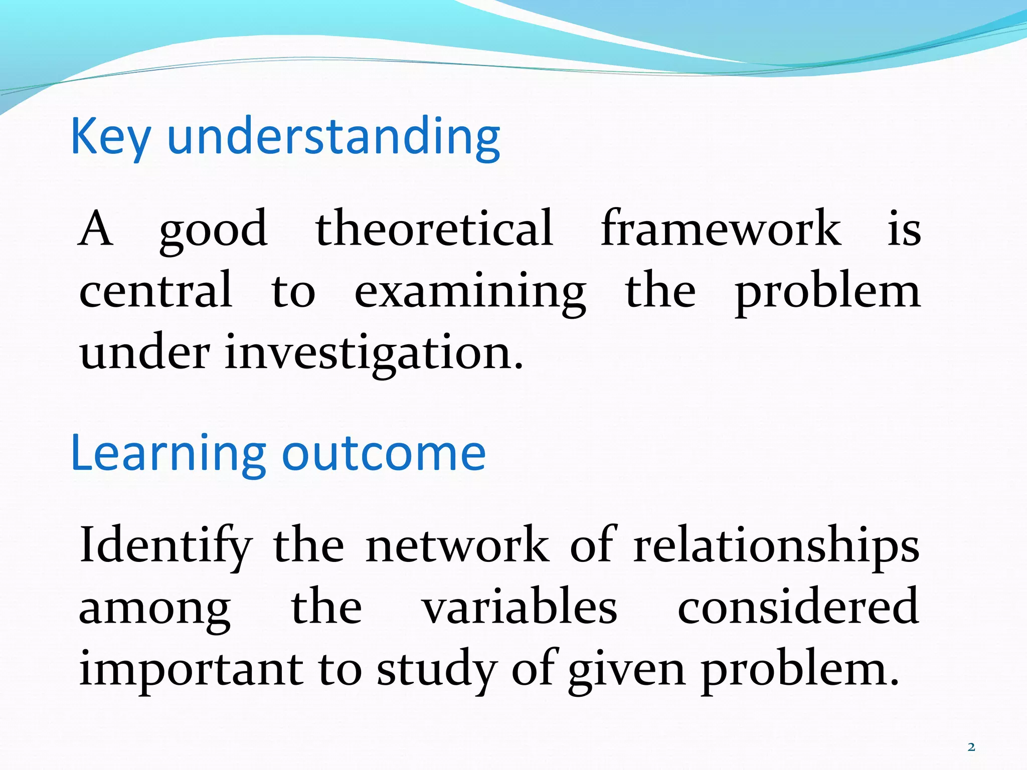 Theoretical framework d1 2016 11-18 | PPT
