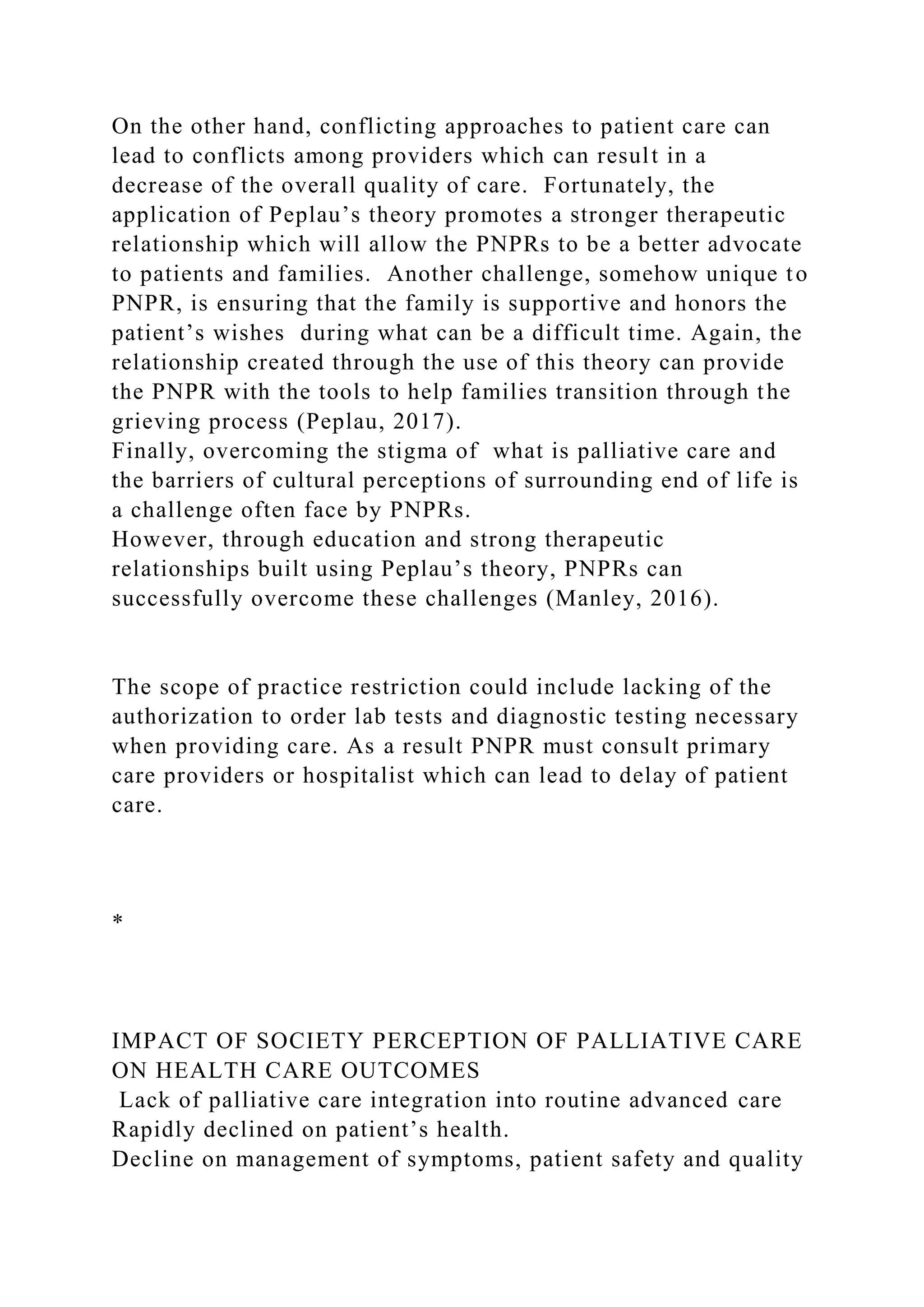 THEORETICAL FRAMEWORK FOR A FAMILY AND PALLIATIVE NURS.docx