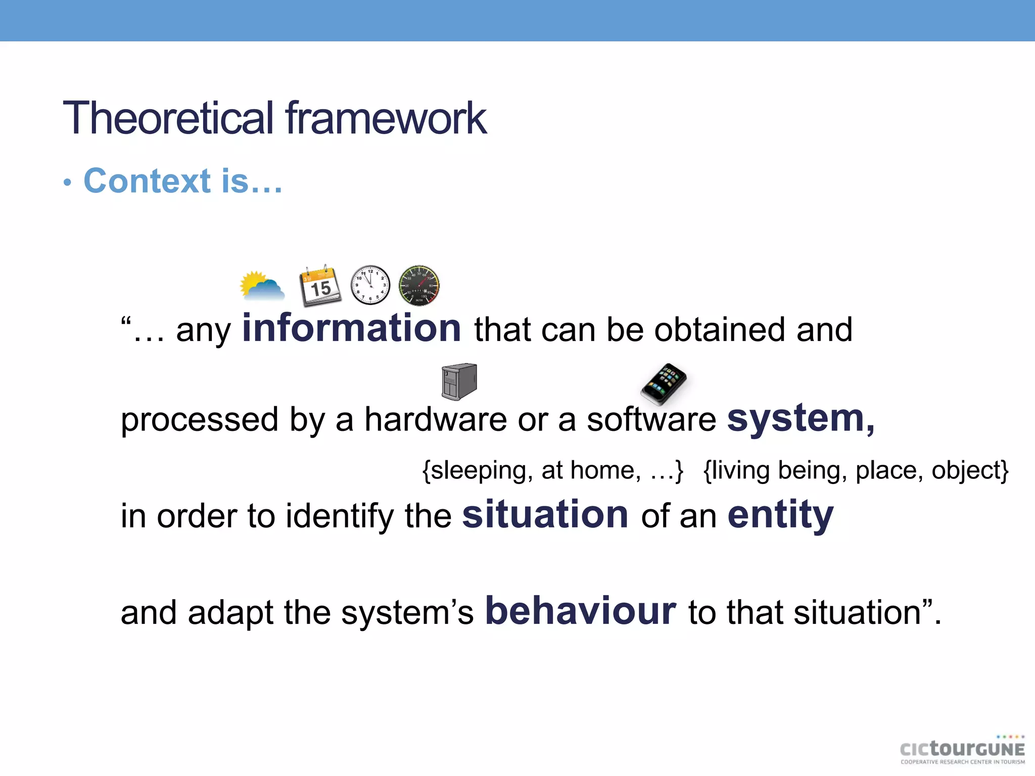 Theoretical framework for a tourism internet of things smart ...