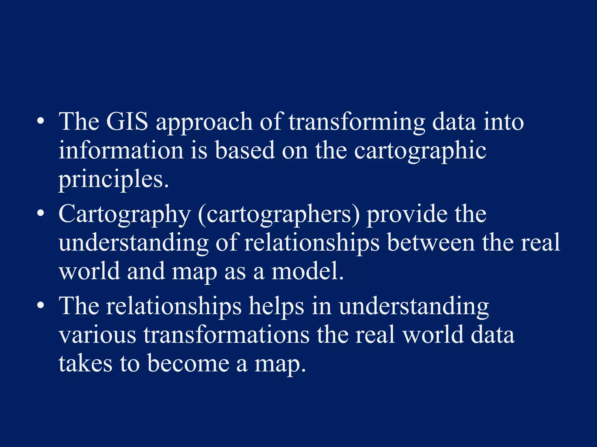 Theoretical framework for gis | PPTX