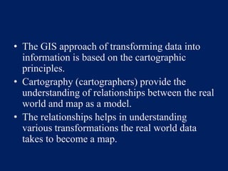Theoretical framework for gis | PPTX