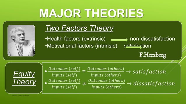 Theoretical framework of job satisfaction | PPT