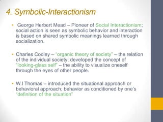 SOCIOLOGY: Theoretical Paradigms | PPTX