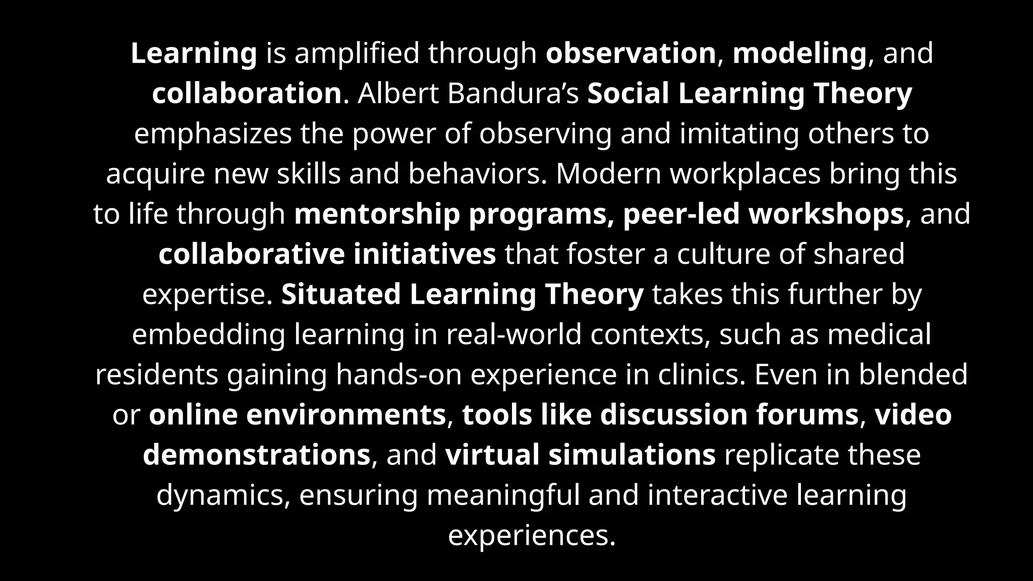 Theoretical Perspectives and Learning Environments | PPTX