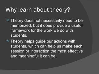 Theoretical Perspectives In Student Learning Final | PPT | Educational ...