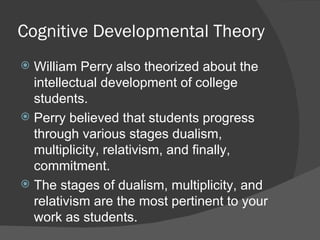 Theoretical Perspectives In Student Learning Final | PPT | Educational ...