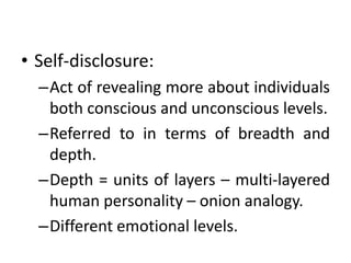 Theoretical perspectives of relationship | PPTX