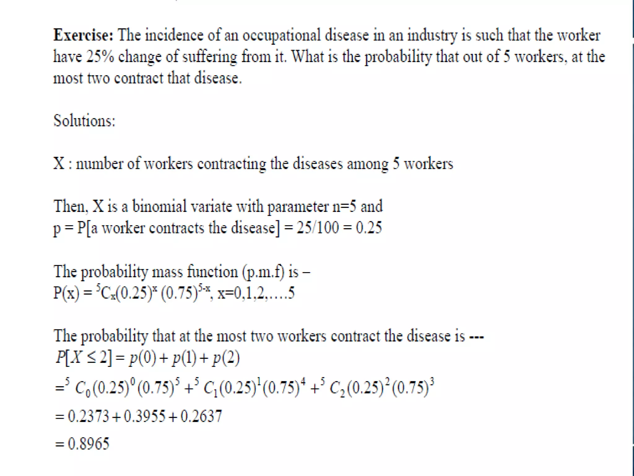 Theoretical probability distributions | PPTX