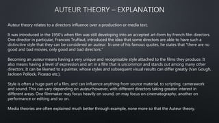 Theoretical research | PPTX | Western | Genres