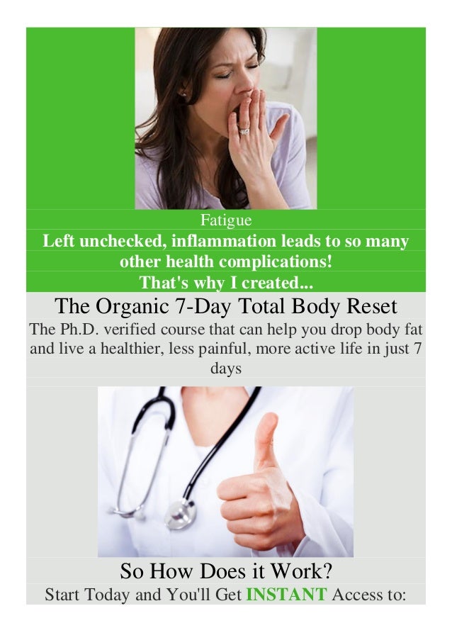 The Organic 7 Day Total Body Reset