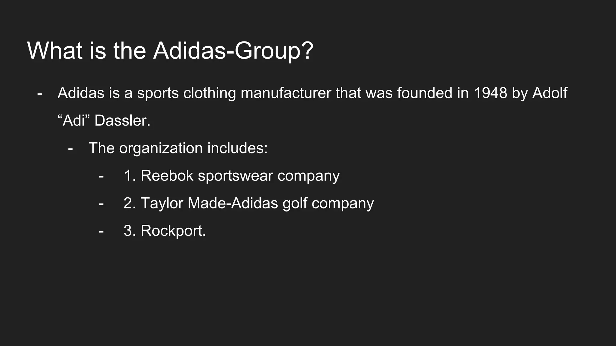 The Organizational Change and Diversity Processes Within The Adidas ...